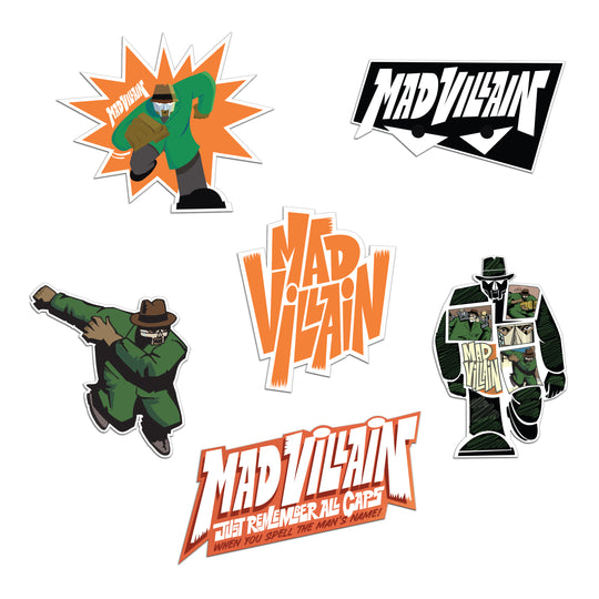 “MADVILLAIN” STICKER PACK – GAS DRAWLS