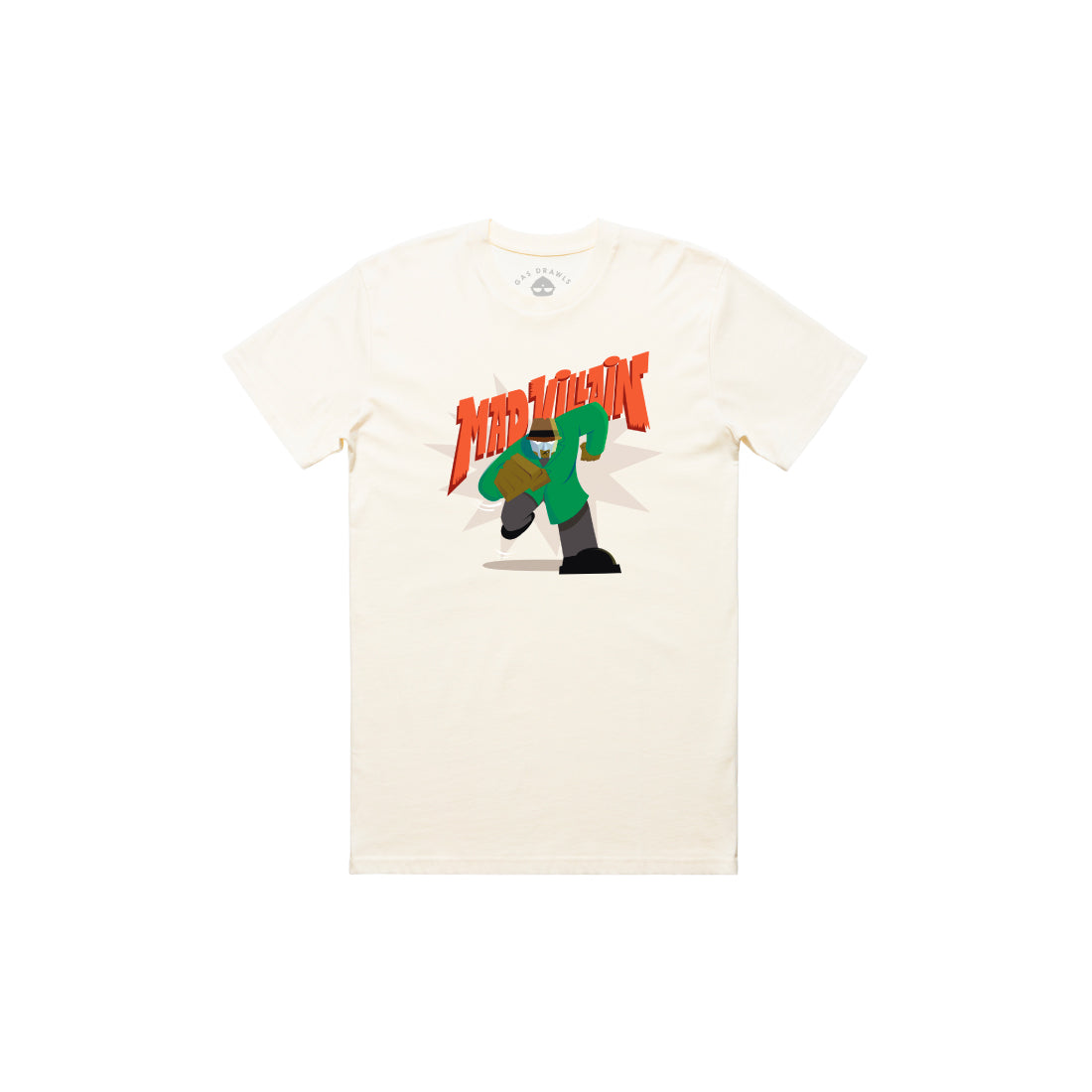 “MADVILLAIN” Natural Shirt – GASDRAWLS